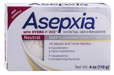Jabon Asepxia Neutral-Sensitive skin | Comidega
