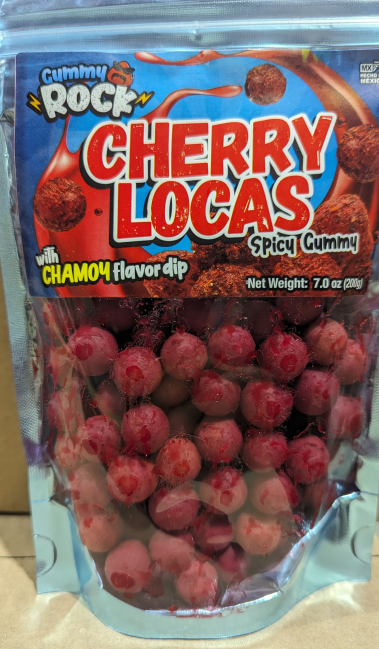 Rock Cherry Locas Gummy | Los Compadres Distributor – Comidega